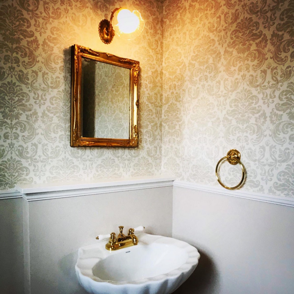 細部にこだわって空間を作り上げる - Shabby-chic Style - Powder Room - Other - by 株式会社 ...