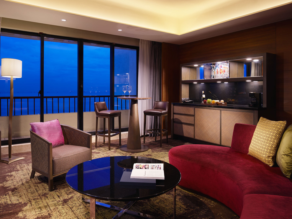 Zimmer Rohde ホテル施工例_2 Sofitel Philippine Plaza - Modern - Living Room ...