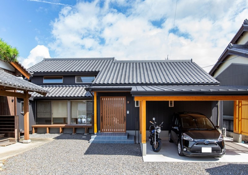 M様邸 - Asian - Garage - by 都築建築 | Houzz