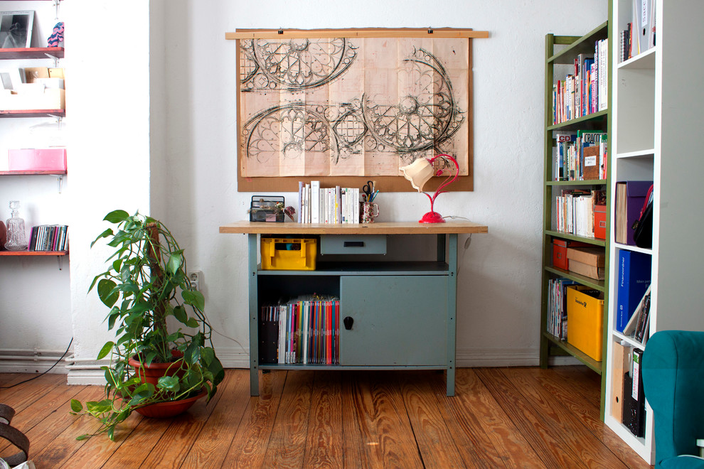 Siri's vintage Interieur - Eclectic - Home Office - Berlin - by Adeline Labord Interiors | Houzz