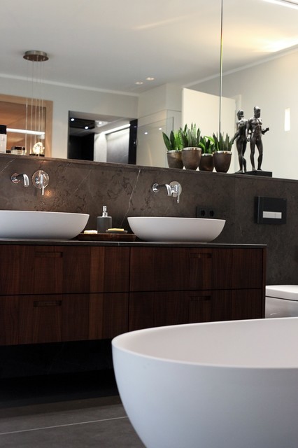 Das neue Masterbad oder besser: Wellnessoase - Contemporary - Bathroom ...