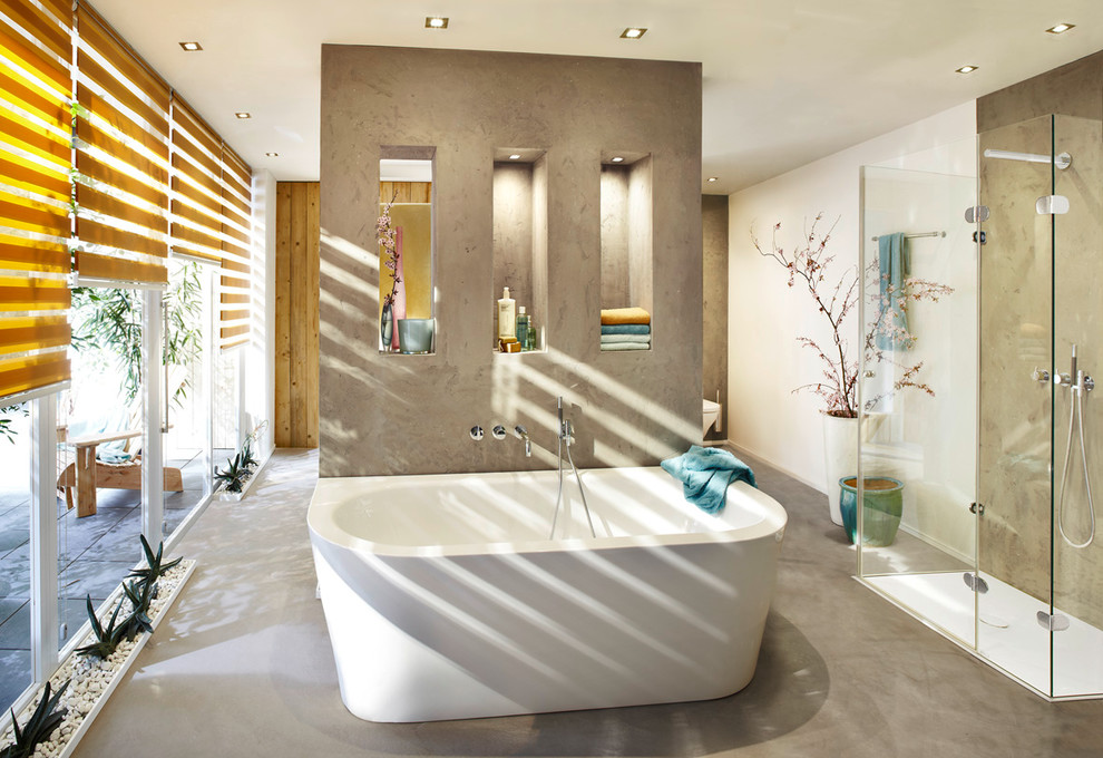 Fugenlose Bäder - Modern - Bathroom - Munich - by Martin Faßnacht GmbH ...