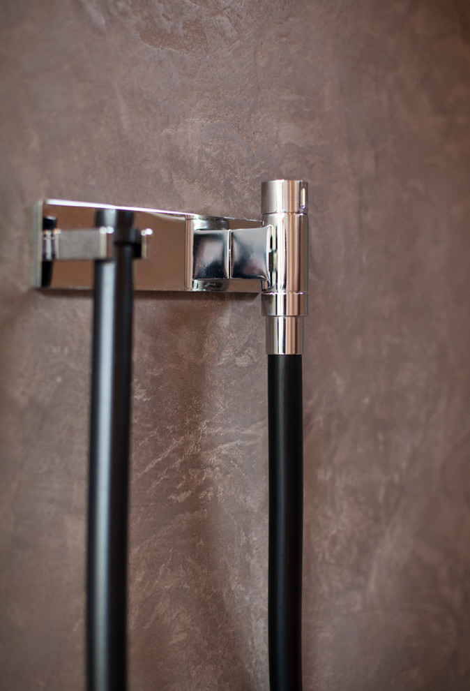 Fugenlose Dusche in wasserfestem Putz - Contemporary - Bathroom ...