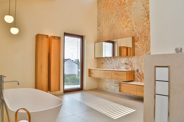 Wellnessbad in Dreieich - Minimalistisch - Badezimmer - Frankfurt am Main - von acqua design ...
