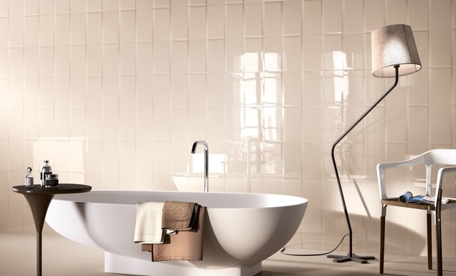 Melody - Rivestimento lucido per bagni prestigiosi - Contemporaneo - Bagno di Servizio - Altro ...