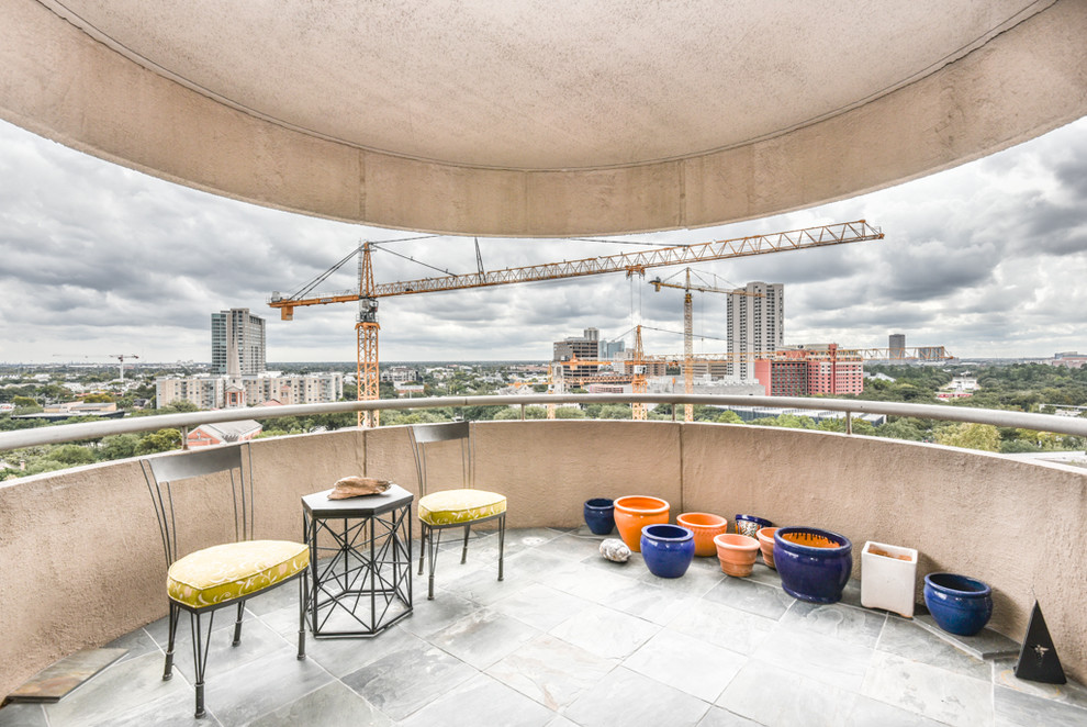 1980s Hi-Rise Condo Goes Mid Century Modern in Houston's Museum ...