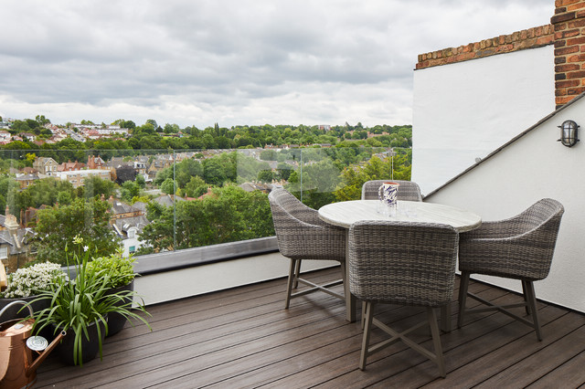 A stunning London loft conversion, complete with balcony - Contemporary ...