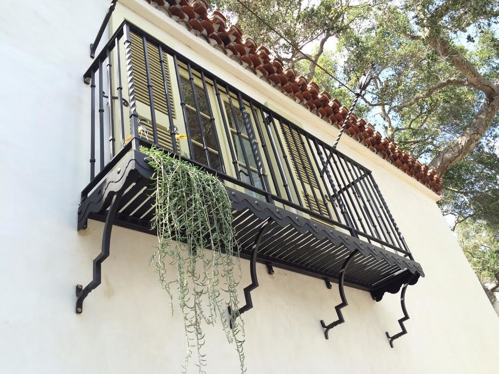 All Steel Balcony Juliette's - Transitional - Balcony - Santa Barbara ...