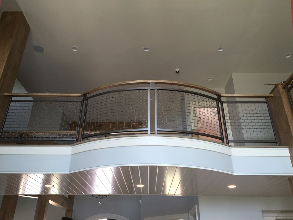 Aspen Metals Interior Metal Railing - Modern - Balcony - Salt Lake City ...
