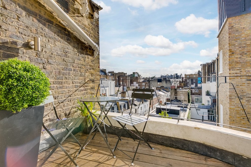 Belgravia Apartment - Full Refurbishment - Contemporary - Balcony ...