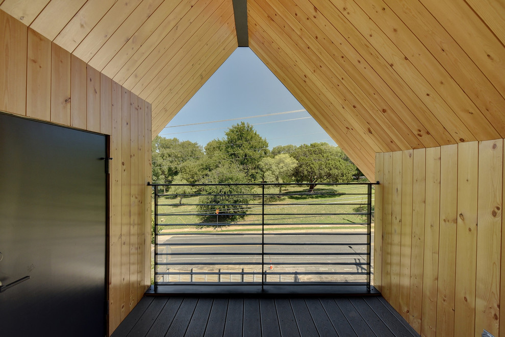 Travis Heights Bright & Clean Modern Single Family - Modern - Balcony ...