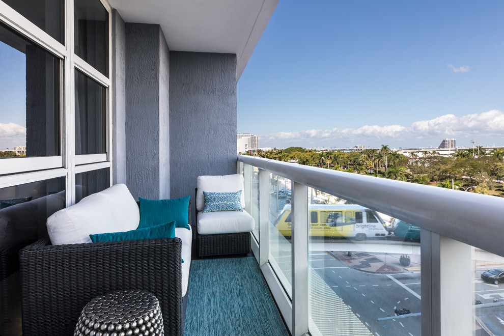 Brickell - Contemporary - Balcony - Tampa - by Exclusively To Design ...