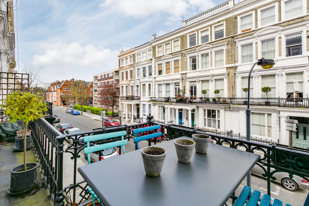 Castletown Road, London, W14 - Shabby-chic Style - Balcony - London ...