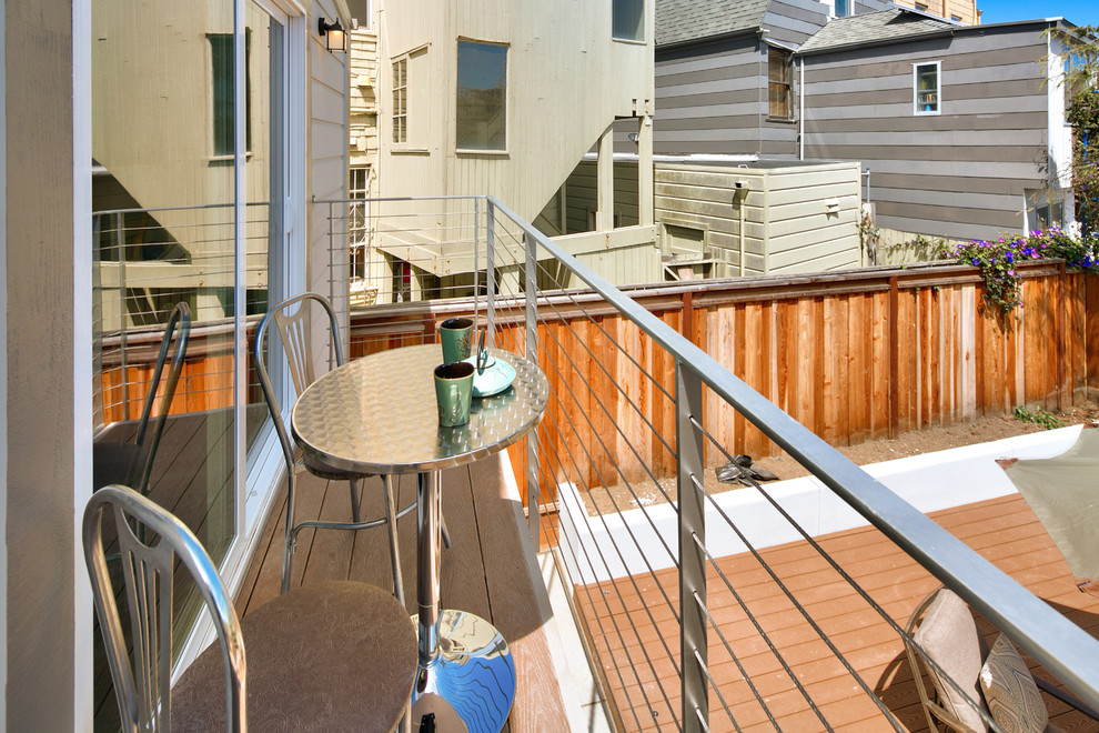 College Ave., San Francisco Modern Flip - Modern - Balcony - San ...