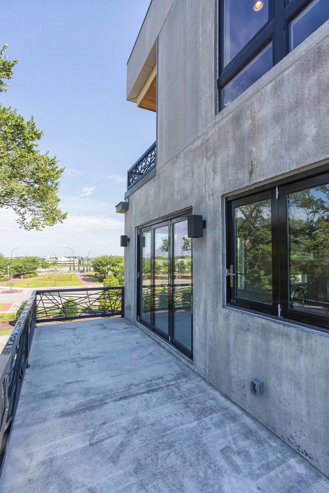 concrete - Modern - Balcony - Other - by ROMERO ARCHITECTURE | Houzz UK
