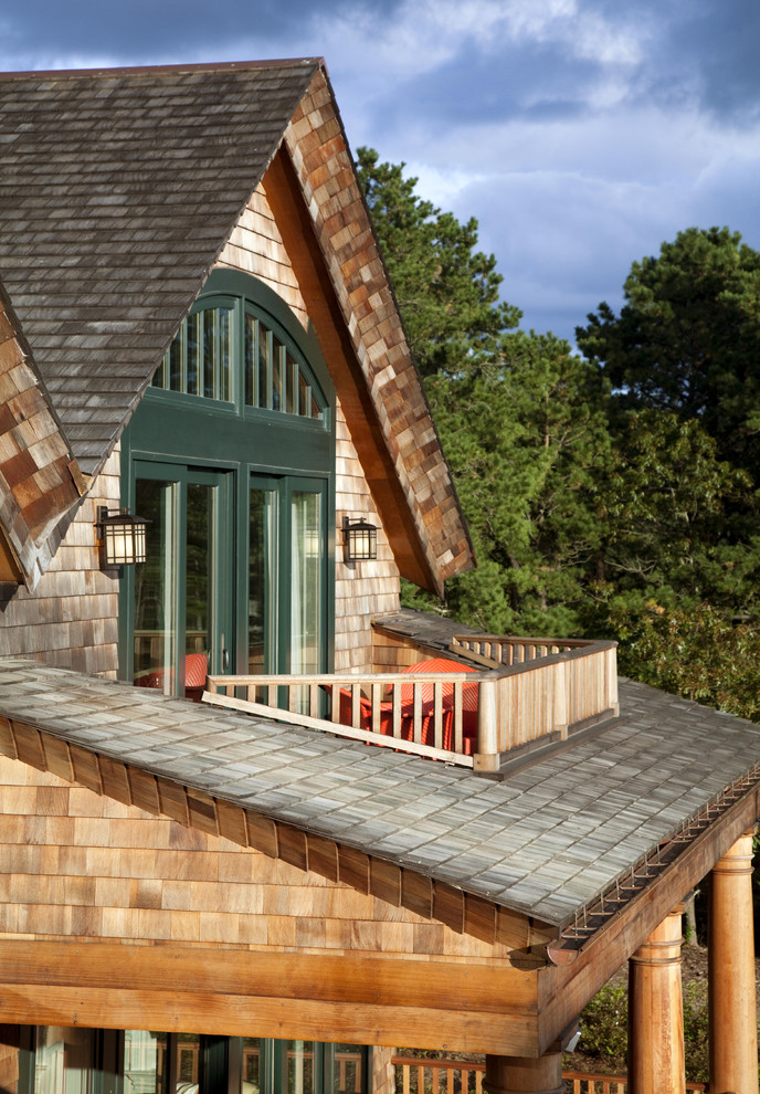 Contemporary Exterior - Craftsman - Balcony - Boston | Houzz