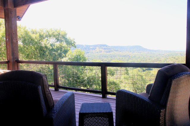 Custom Home-Bandera - Balcony - Austin - by Brad Moore Builders, LLC ...