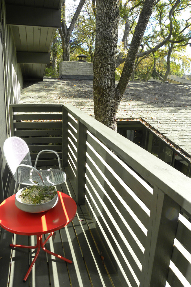 Dallas, TX: Mark and Betsy - Midcentury - Balcony - Dallas - by Sarah ...