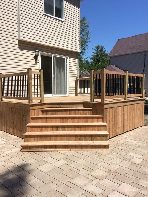 Deck - Modern - Balcony - Other - by Construction Artwood Inc. | Houzz UK