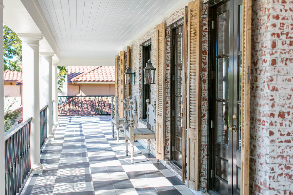 Eclectic Fort Worth Custom Home - Balcony - Dallas - by Brooks Custom ...