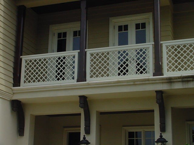 Exterior Railing Balusters - Traditional - Balcony - Miami - by L&L ...