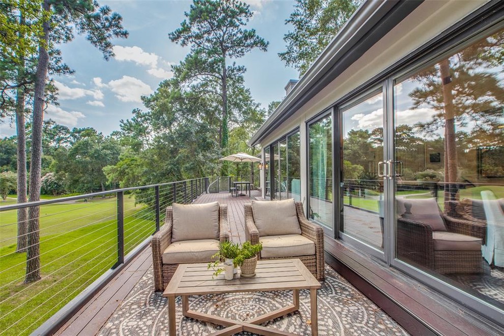 Golf course Split Level Contemporary Total Remodel - Contemporary ...