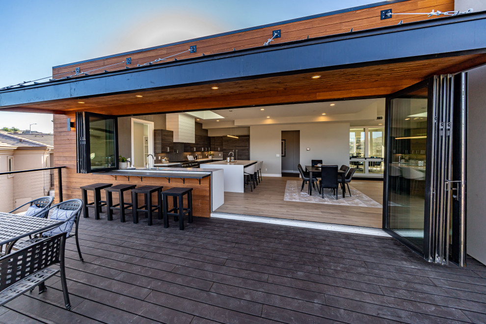 Heathfield House - Tubbs Fire Rebuild - Contemporain - Balcon - Autres ...