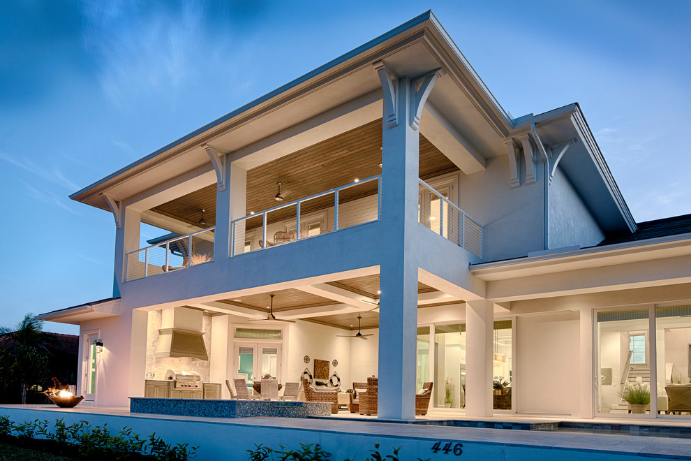 Island | Coastal Caxambas - Transitional - Balcony - Miami - by Divco ...