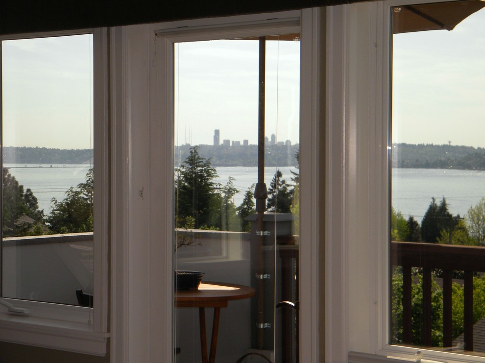 Kirkland - Fabulous Tudor style home - Balcony - Traditional - Balcony ...