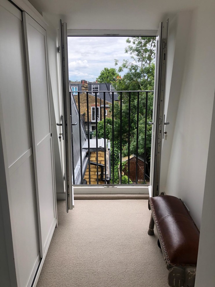 L Shape Mansard Loft Conversion - Contemporary - Balcony - London - by ...
