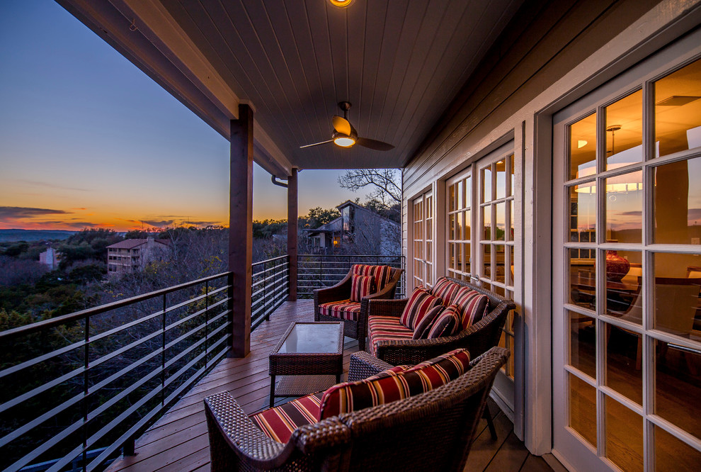 Lost Creek Iron-railed balcony overlooking the greenbelt - Balcony ...