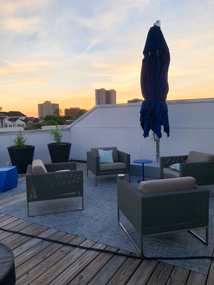 Modern Balcony - Moderne - Balcon - Houston - par Jeff Justice Design ...