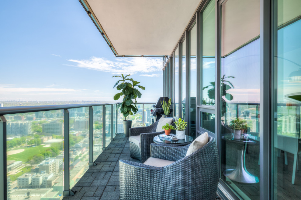 Modern city condo - Modern - Balcony - Toronto - by Intrinsic Design ...
