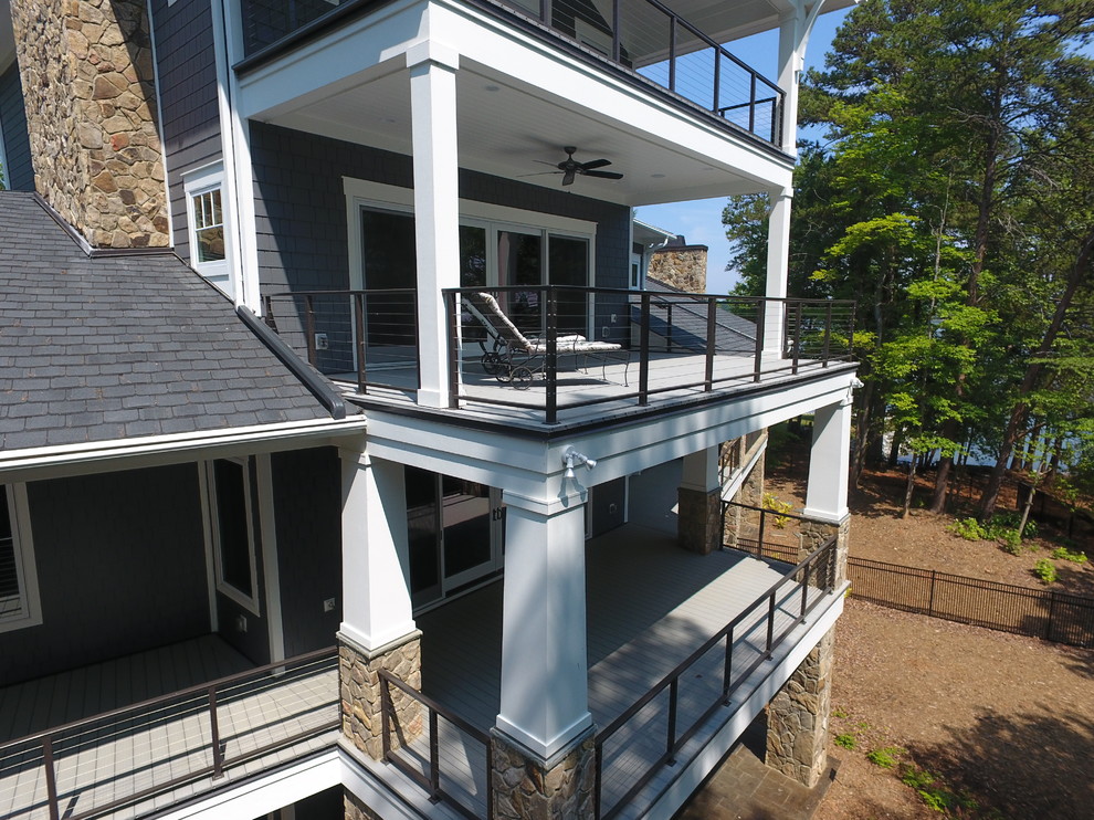 Modern Craftsman - Craftsman - Balcony - Charlotte - by Pippin Home ...