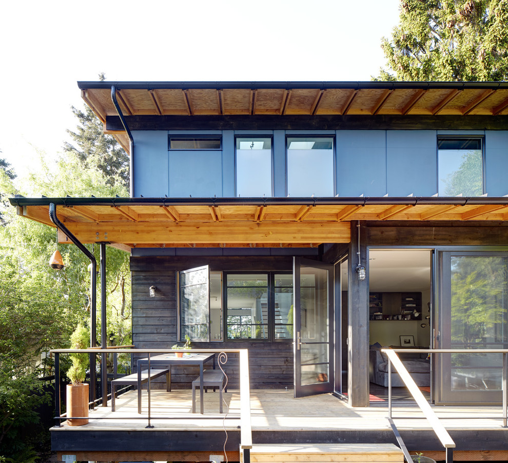 MTM residence - Contemporary - Balcony - Seattle - by babienko ...