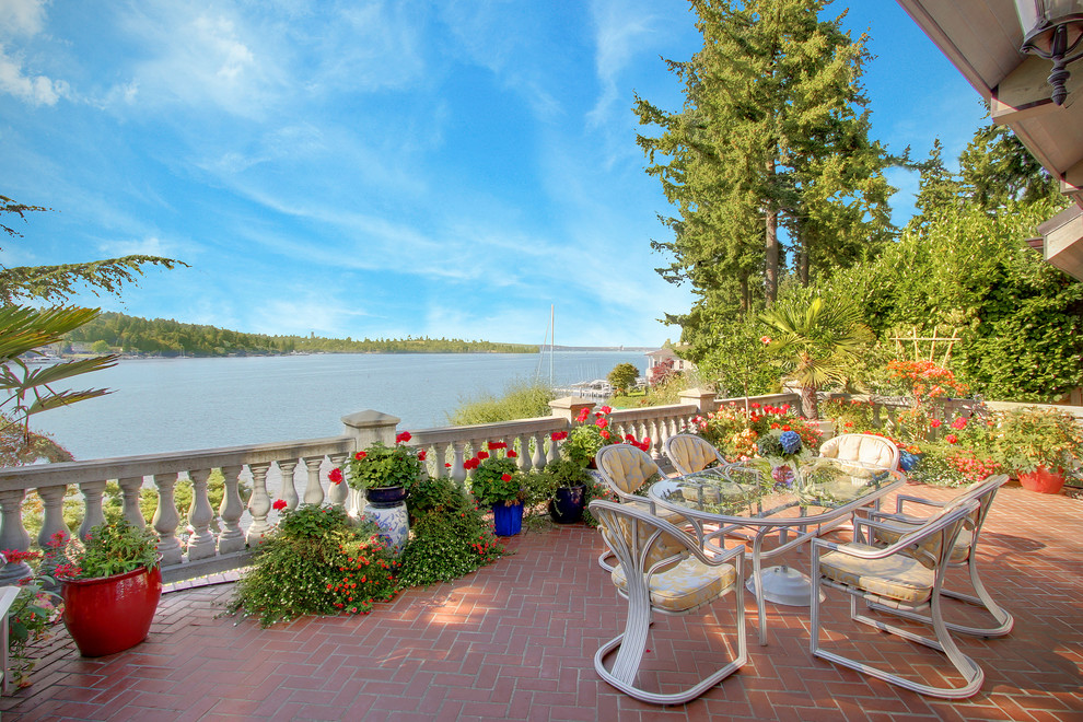Old World Waterfront - Traditional - Balcony - Seattle - by Darren Patt ...