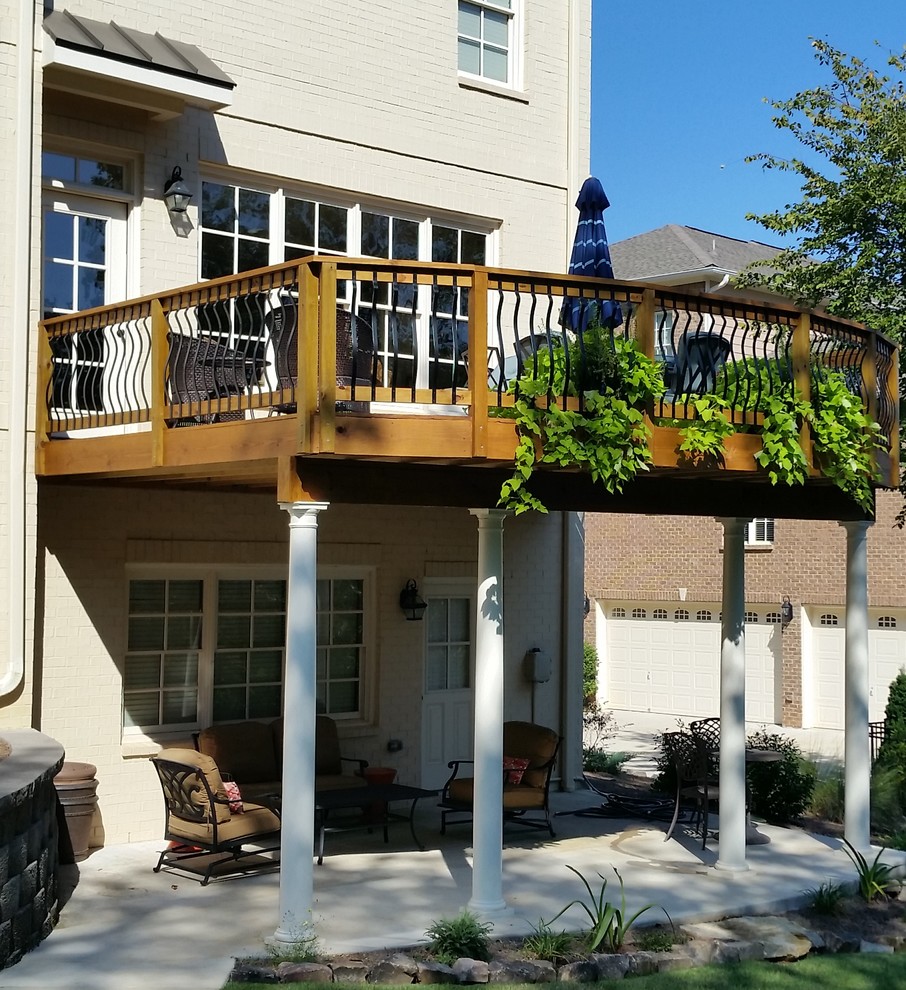 Outdoor living - Traditional - Balcony - Other - by Indoors & Out ...