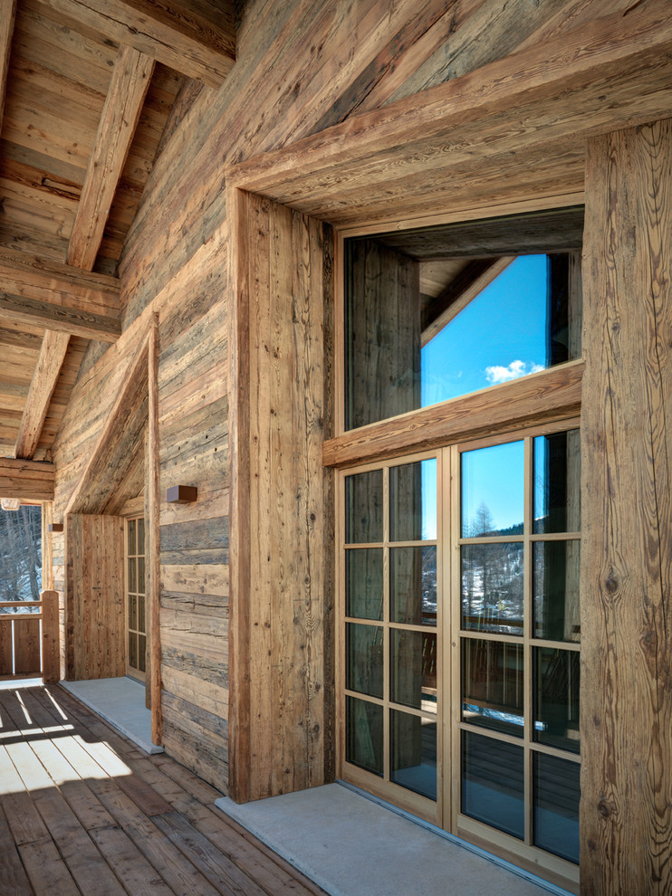 Private Luxury Chalet on the Alps - Rustic - Balcony - New York - by ...