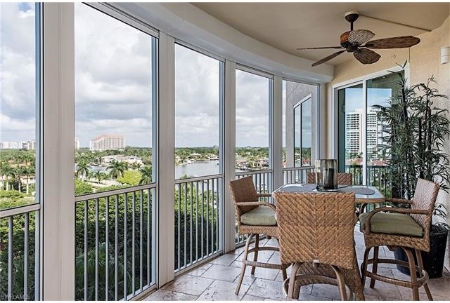 Private Residence Naples High Rise - Transitional - Balcony - Miami ...