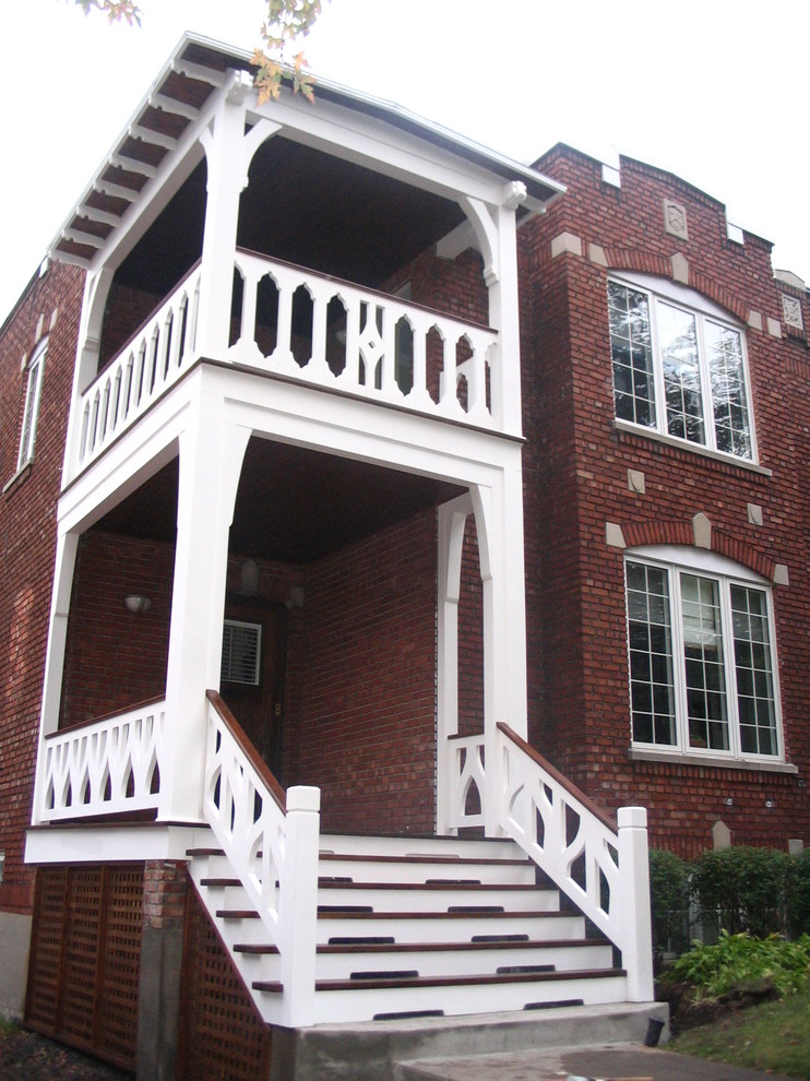 reproduction of a 1922 balcony - Victorian - Balcony - Other - by ...