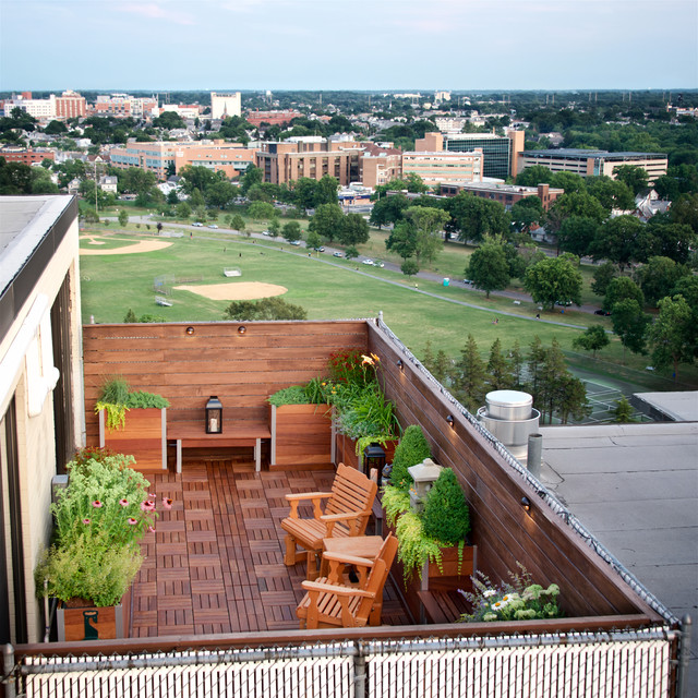 Roof Top Garden - Asian - Balcony - New York - by Harmony Design Group ...