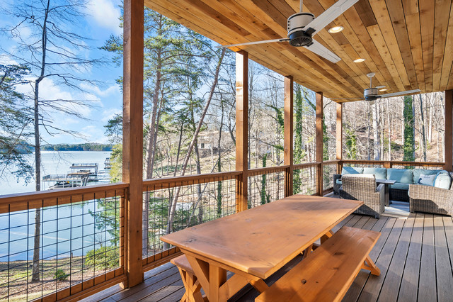 Rustic Balcony - Rustic - Balcony - Atlanta | Houzz UK