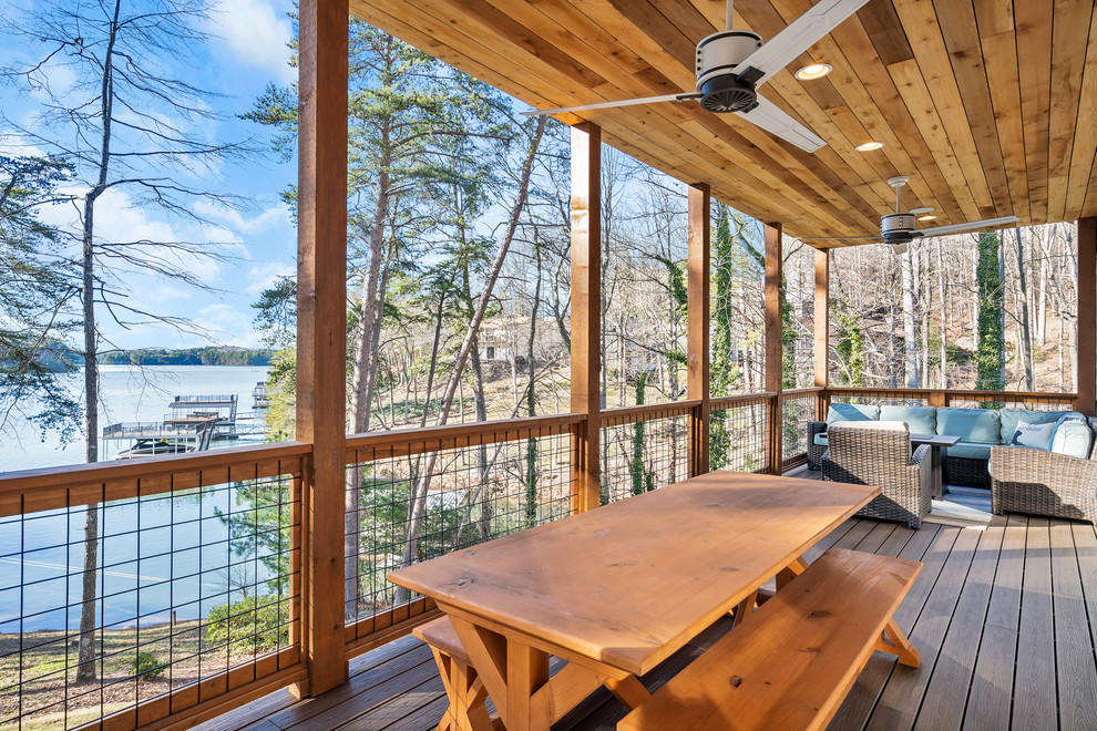 Rustic Balcony - Rustic - Balcony - Atlanta | Houzz