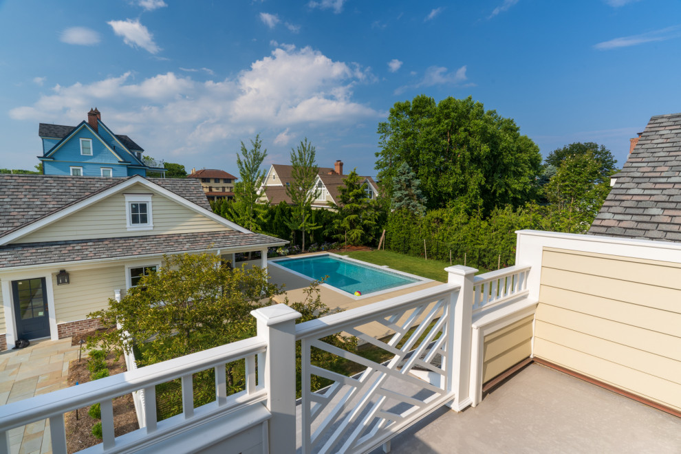 Second floor overlook - Balcony - New York - by Degnan Design Build ...