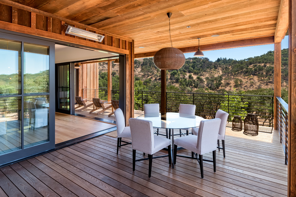 Sonoma Hillside - Rustic - Balcony - San Francisco - by Marcus ...