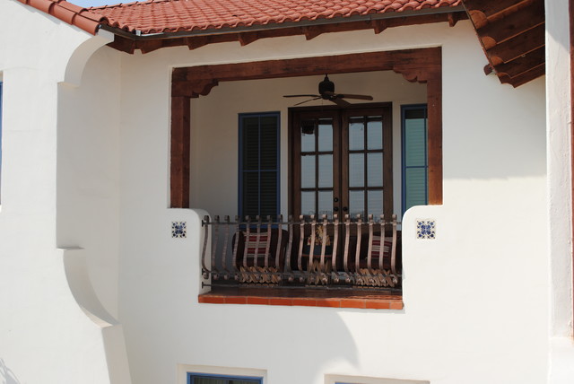 Spanish Colonial Houses Balcony