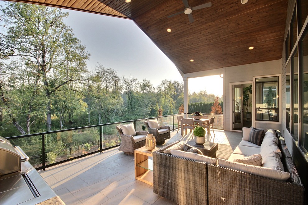 The Cadence : 2018 Parade of Homes - Craftsman - Balcony - Portland ...