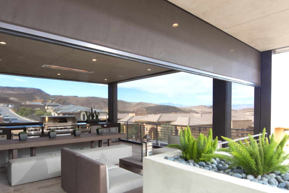 The New American Home 2016 - Contemporary - Balcony - Sacramento - by ...