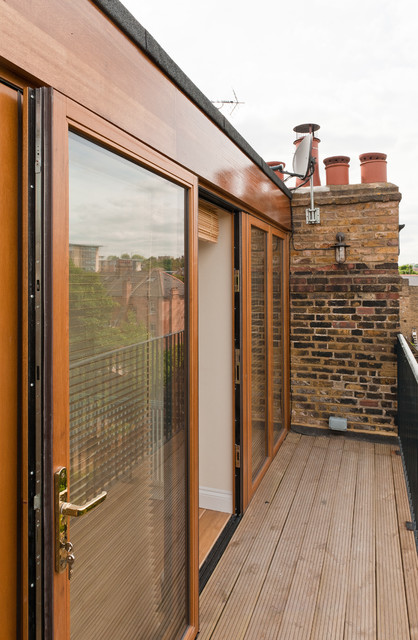 Townhouse Extension, Remodel and Conversion - Contemporary - Balcony ...