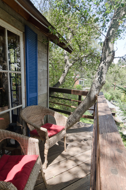 Treehouse - Rustic - Balcony - San Francisco - by Alex Amend ...